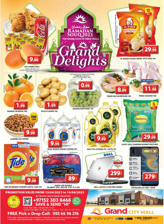 Weekend Deals - Grand City Mall from Grand Hypermarket until 16th April ...