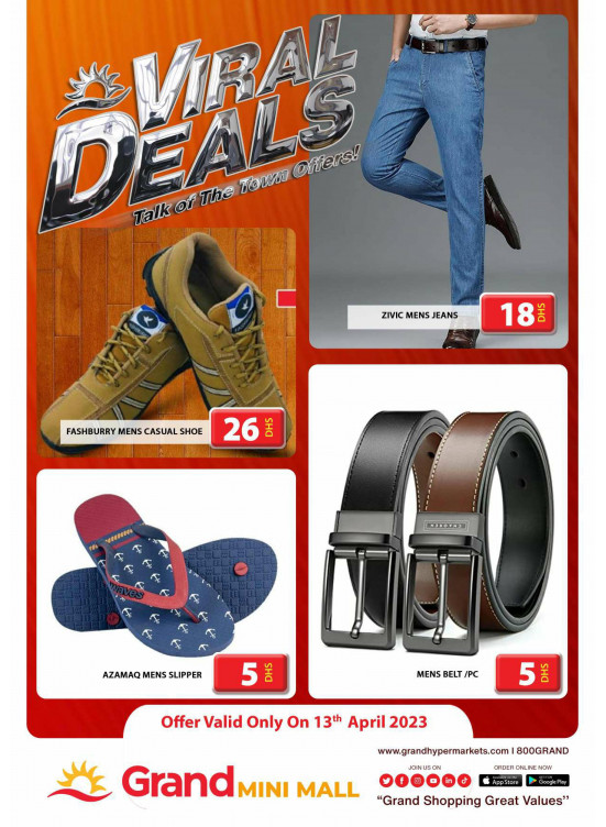 Big Deals - Grand Mini Mall from Grand Hypermarket until 13th April ...