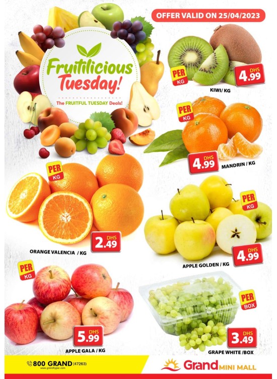 Tuesday Deals - Grand Mini Mall from Grand Hypermarket until 25th April ...