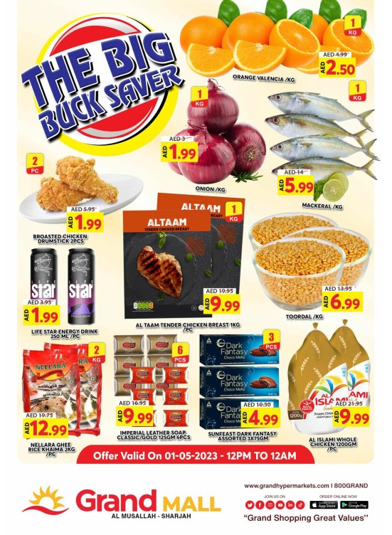 Big Deals - Grand Mall Sharjah from Grand Hypermarket until 1st May ...