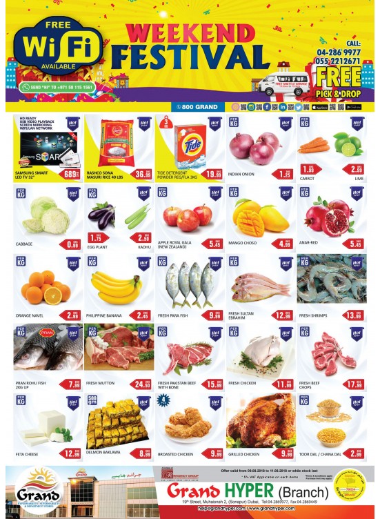 Weekend Saver - Grand Hyper Muhaisnah from Grand Hypermarket until 12th ...