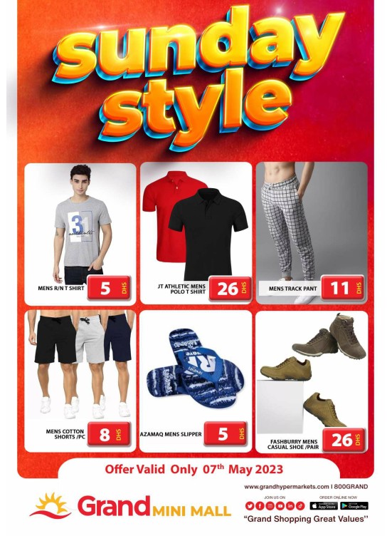 Sunday Style - Grand Mini Mall from Grand Hypermarket until 6th May ...