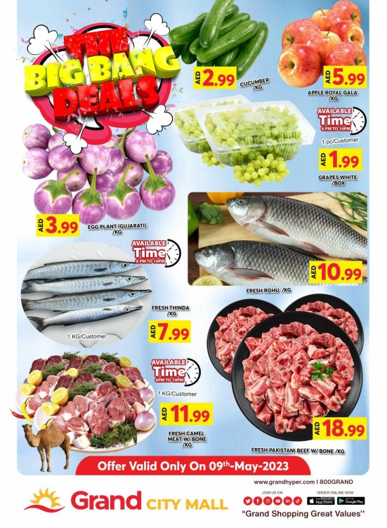 Big Deals - Grand City Mall from Grand Hypermarket until 9th May ...