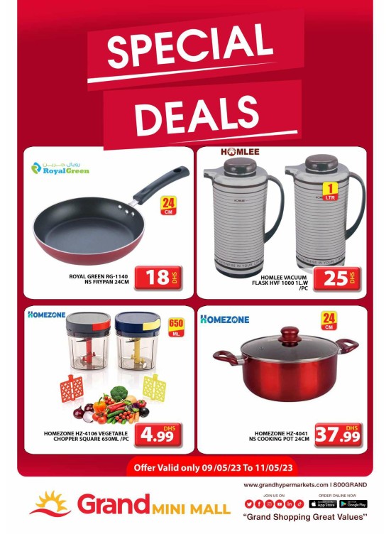 Special Deals - Grand Mini Mall from Grand Hypermarket until 11th May ...