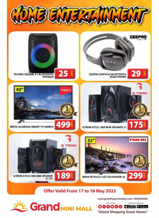 Amazing Deals - Grand Mini Mall from Grand Hypermarket until 18th May ...
