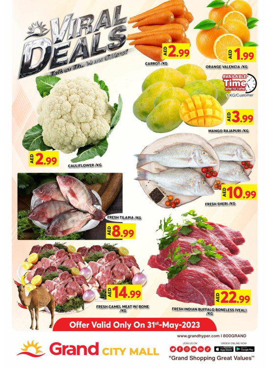 Big Deals - Grand City Mall from Grand Hypermarket until 31st May ...