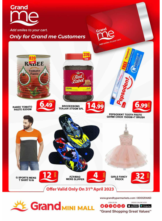 Grand Deals - Grand Mini Mall from Grand Hypermarket until 31st May - Grand Hypermarket UAE ...