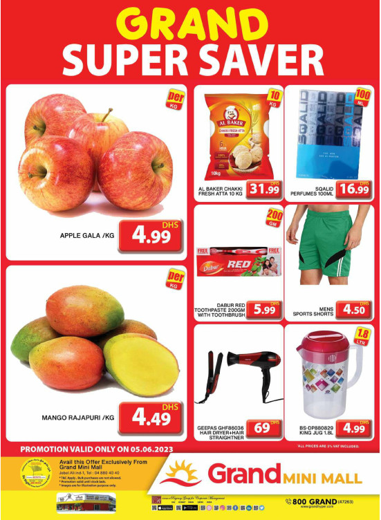 Grand Super Saver - Grand Mini Mall from Grand Hypermarket until 5th ...