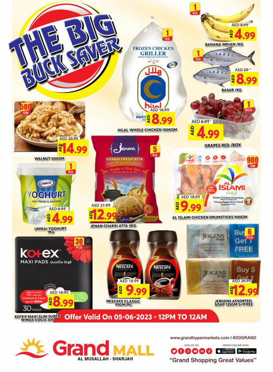 Big Deals - Grand Mall Sharjah from Grand Hypermarket until 5th June ...