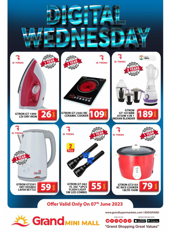 Pick of The Day - Grand Mini Mall from Grand Hypermarket until 7th June ...