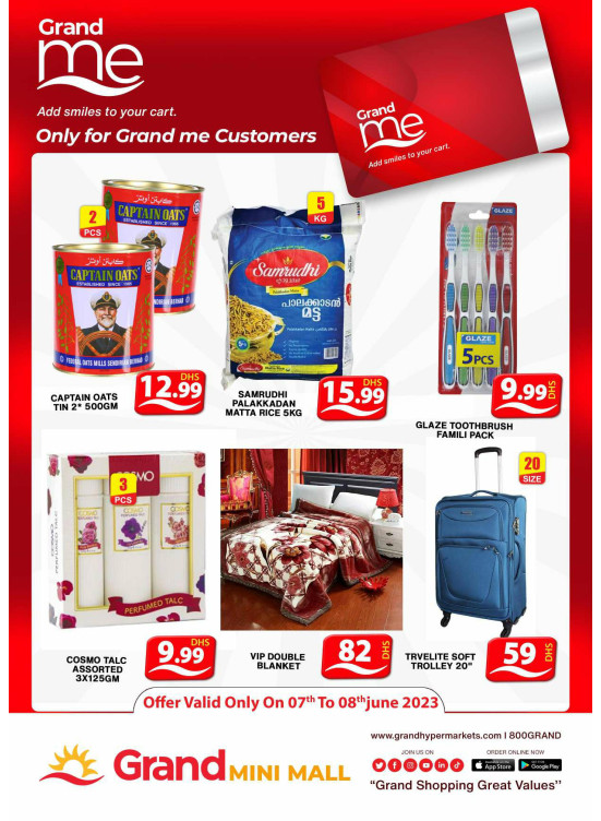 Grand Deals - Grand Mini Mall from Grand Hypermarket until 7th June - Grand Hypermarket UAE ...