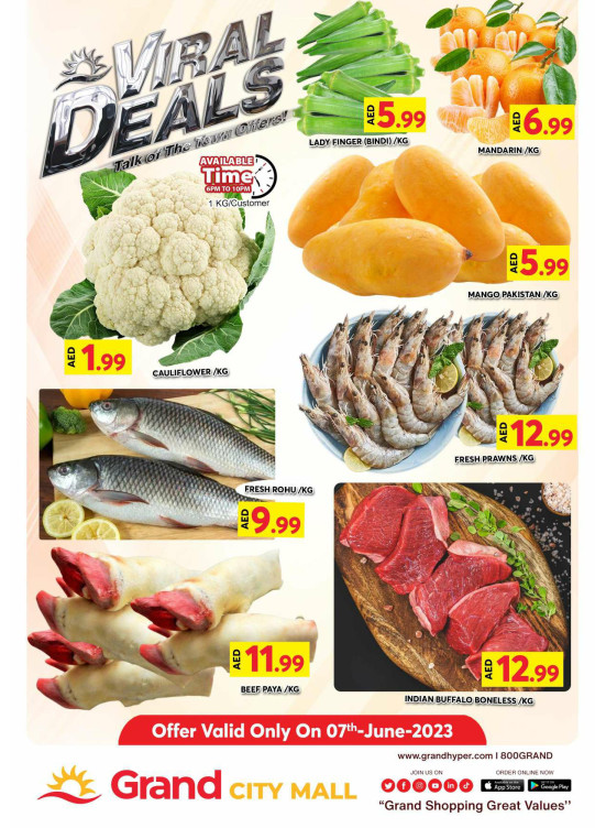 Big Deals - Grand City Mall from Grand Hypermarket until 7th June ...