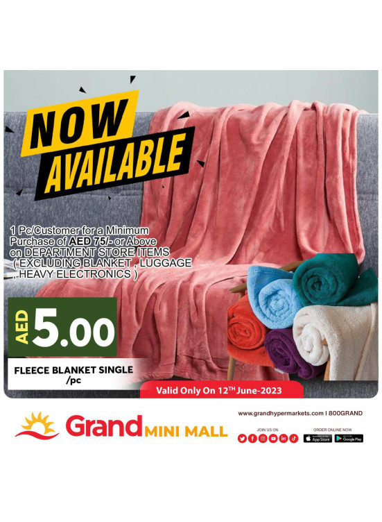 Big Deals - Grand Mini Mall from Grand Hypermarket until 12th June ...