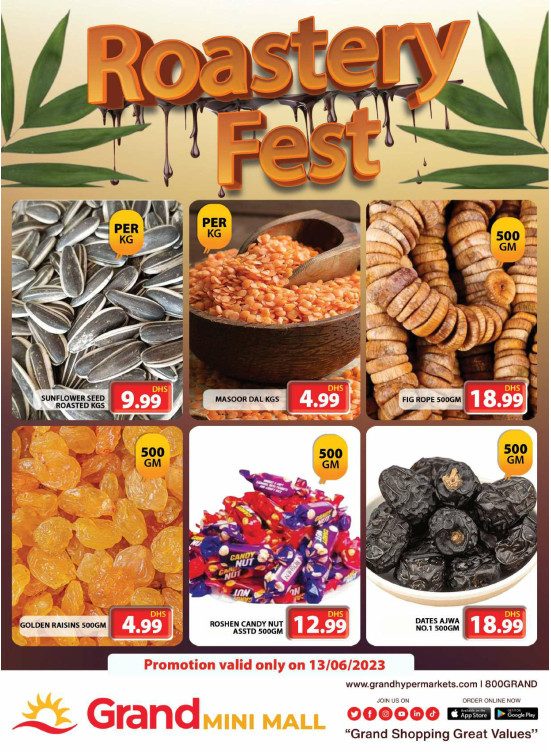 Roastery Fest - Grand Mini Mall from Grand Hypermarket until 13th June - Grand Hypermarket UAE ...