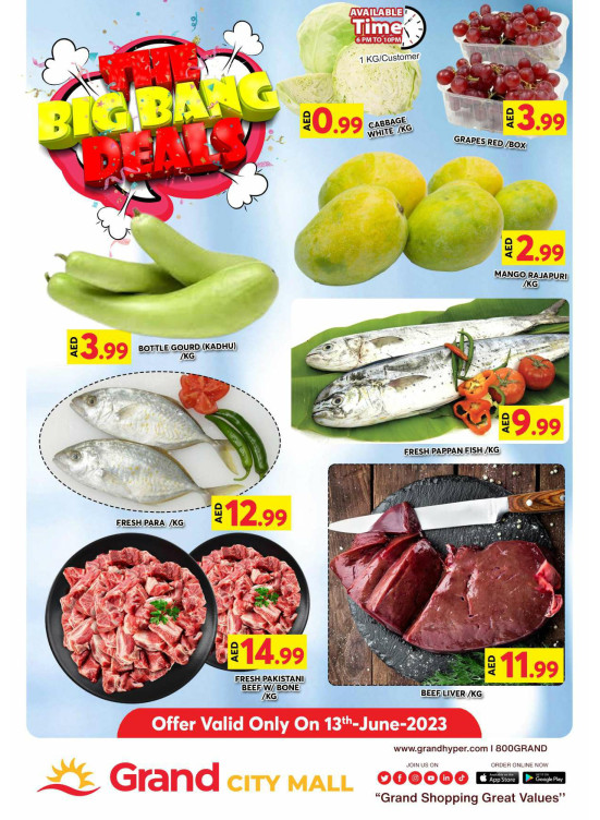Big Deals - Grand City Mall from Grand Hypermarket until 13th June ...