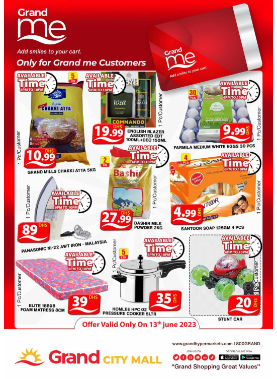 Grand Deals - Grand City Mall from Grand Hypermarket until 13th June ...
