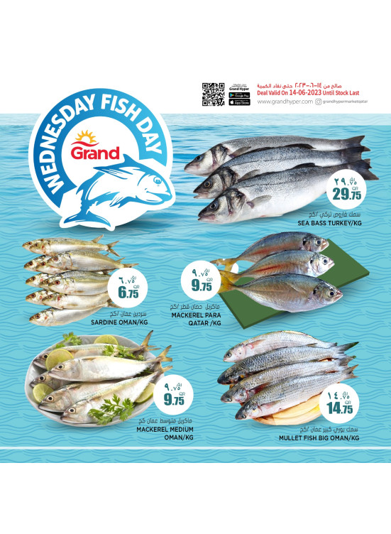 Wednesday Fish Day from Grand Hypermarket until 14th June - Grand ...