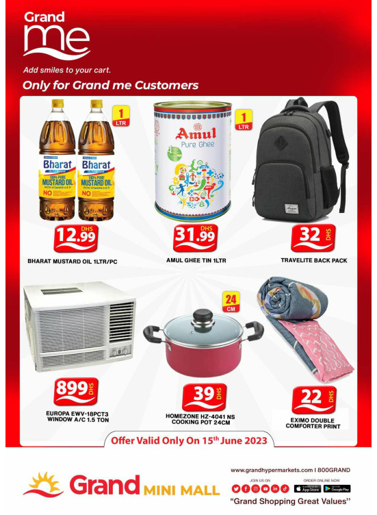 Grand Deals - Grand Mini Mall from Grand Hypermarket until 15th June ...