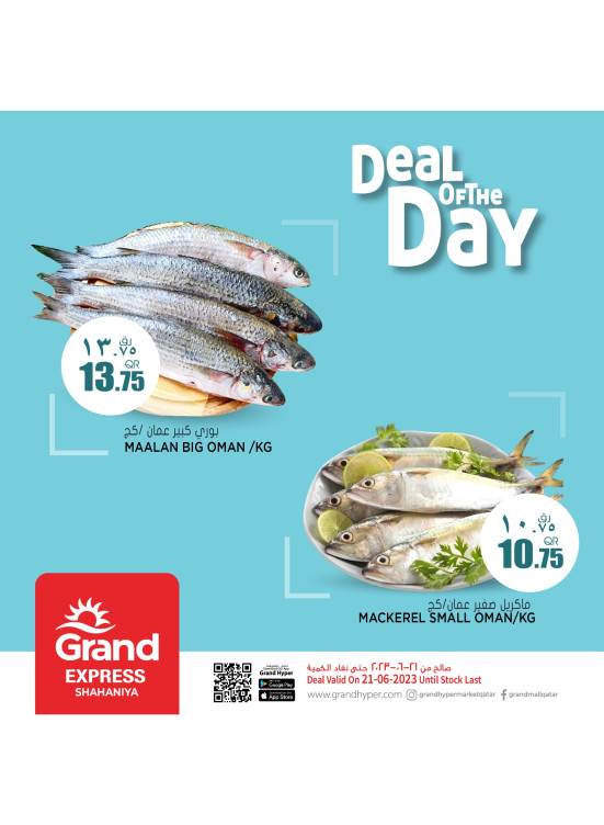 Deal of The Day - Grand Express Shahaniya from Grand Hypermarket until ...