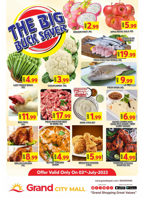 Big Deals - Grand City Mall from Grand Hypermarket until 3rd July ...