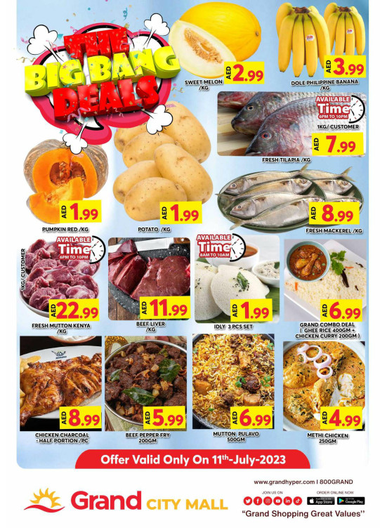 Big Deals - Grand City Mall from Grand Hypermarket until 11th July ...