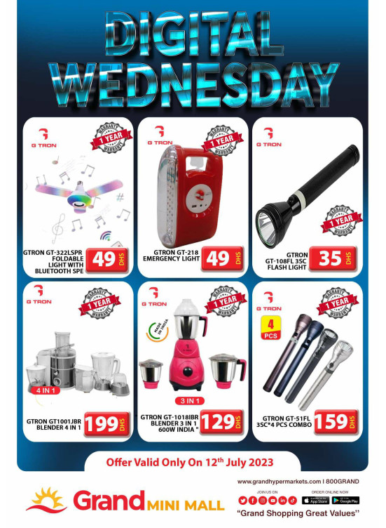 Pick of The Day - Grand Mini Mall from Grand Hypermarket until 12th ...