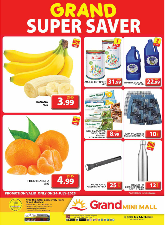 Grand Super Saver - Grand Mini Mall from Grand Hypermarket until 23rd ...