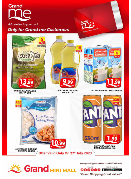 Grand Deals - Grand Mini Mall from Grand Hypermarket until 27th July - Grand Hypermarket UAE ...