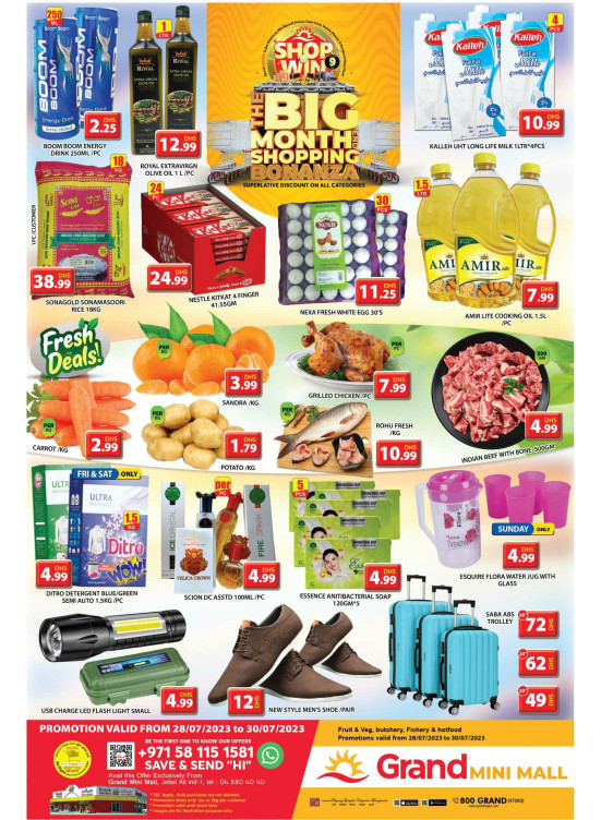 Weekend Deals - Grand Mini Mall from Grand Hypermarket until 30th July ...