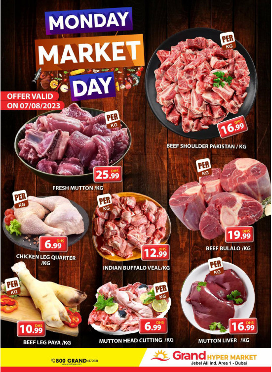Meat Monday - Grand Hypermarket Jebel Ali from Grand Hypermarket until ...