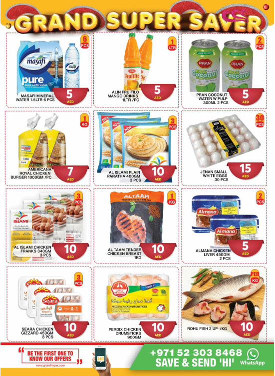 Grand Super Saver - Grand City Mall from Grand Hypermarket until 16th ...
