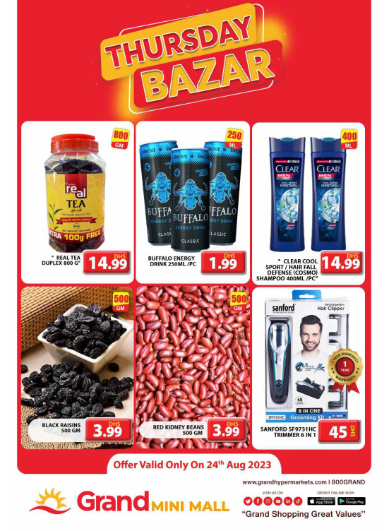 Thursday Bazar - Grand Mini Mall from Grand Hypermarket until 24th ...