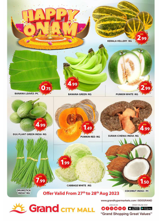 Happy Offers - Grand City Mall from Grand Hypermarket until 28th August ...