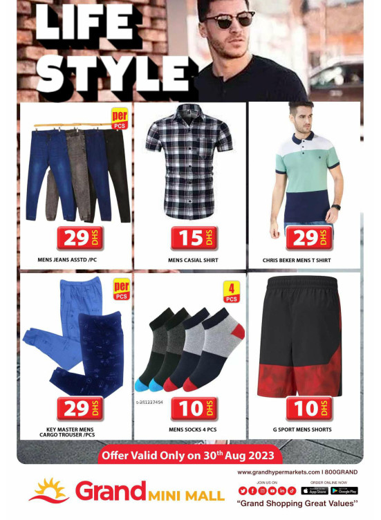 Big Deals - Grand Mini Mall from Grand Hypermarket until 30th August ...