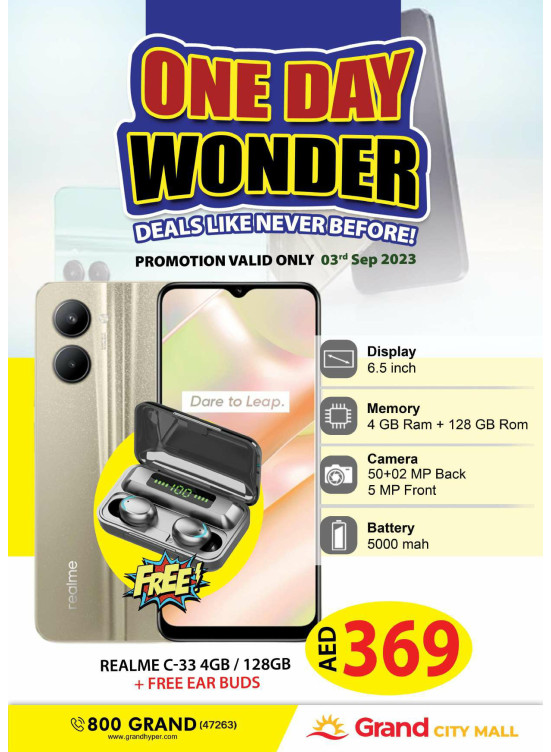 One Day Wonder - Grand City Mall from Grand Hypermarket until 3rd ...