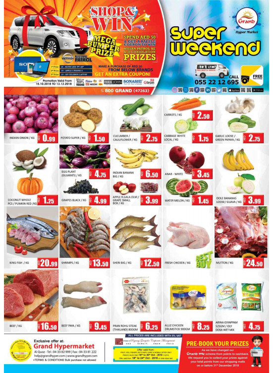 Super Weekend Offers - Grand Shopping Mall from Grand Hypermarket until ...