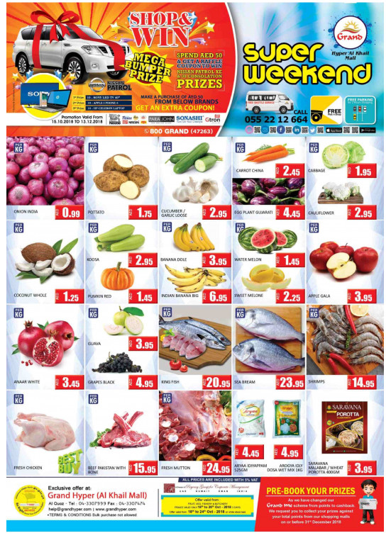 Super Weekend Offers - Grand Hyper Al Khail Mall from Grand Hypermarket ...