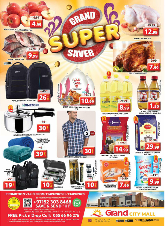 Grand Super Saver - Grand City Mall from Grand Hypermarket until 13th ...