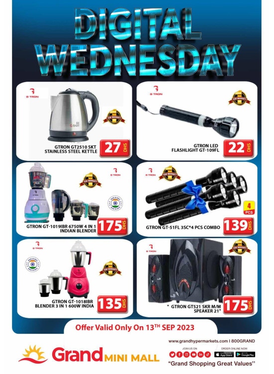 Pick of The Day - Grand Mini Mall from Grand Hypermarket until 13th ...