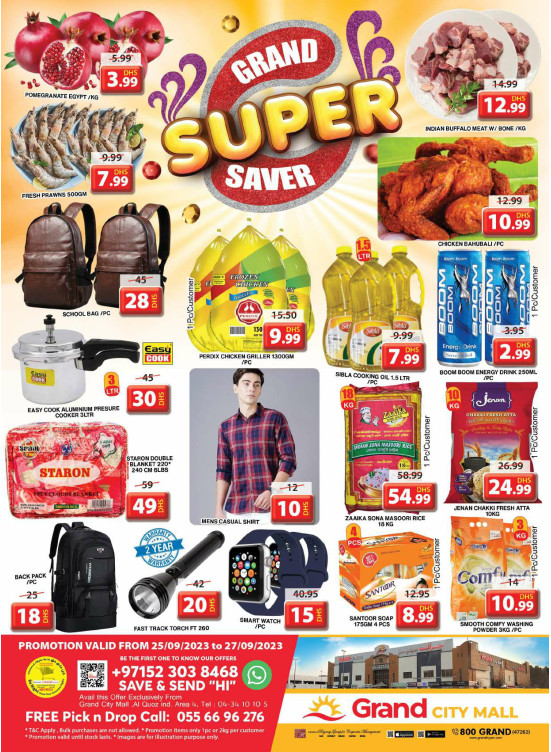 Grand Super Saver - Grand City Mall from Grand Hypermarket until 27th ...