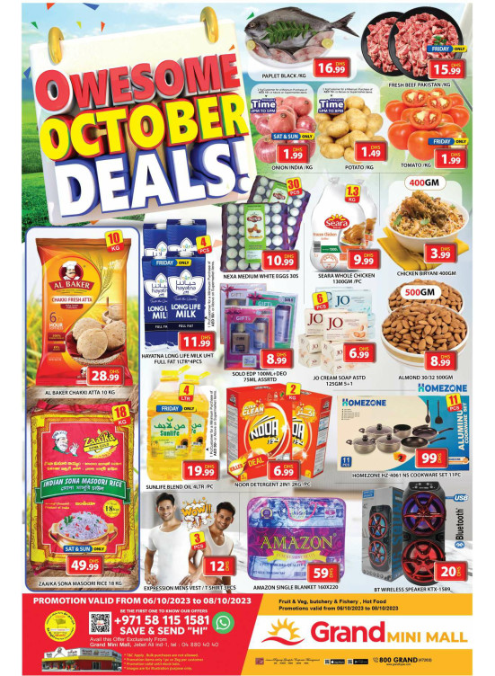 Weekend Deals - Grand Mini Mall from Grand Hypermarket until 8th ...