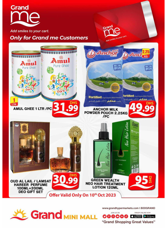 Grand Deals - Grand Mini Mall from Grand Hypermarket until 10th October ...