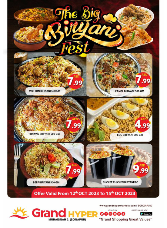 Big Deals - Grand Hyper Muhaisnah from Grand Hypermarket until 15th ...
