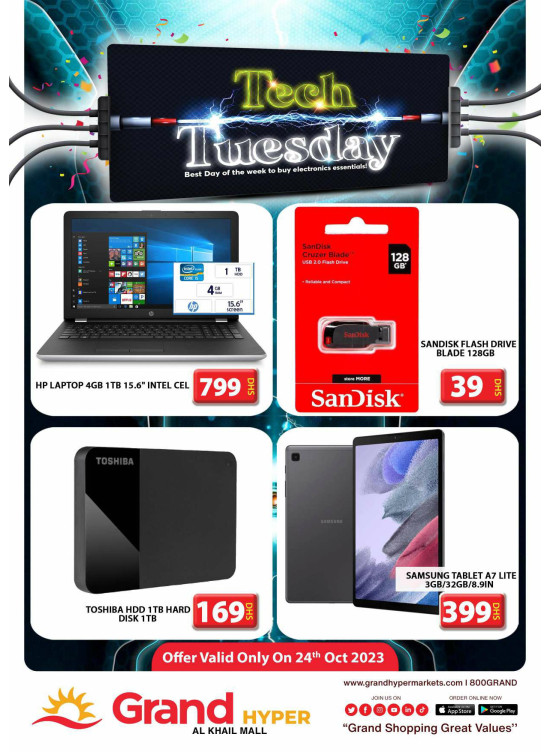Pick of The Day - Grand Hyper Al Khail Mall from Grand Hypermarket ...