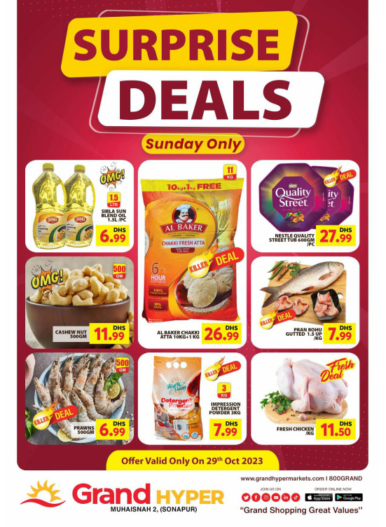 Surprise Deals - Grand Hyper Muhaisnah from Grand Hypermarket until ...