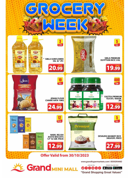 Grocery Week - Grand Mini Mall from Grand Hypermarket until 30th ...