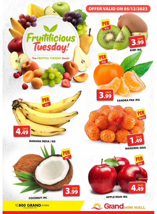 Fruitilicious Tuesday - Grand Mini Mall from Grand Hypermarket until ...