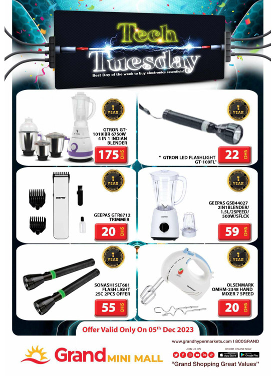 Pick of The Day - Grand Mini Mall from Grand Hypermarket until 5th ...