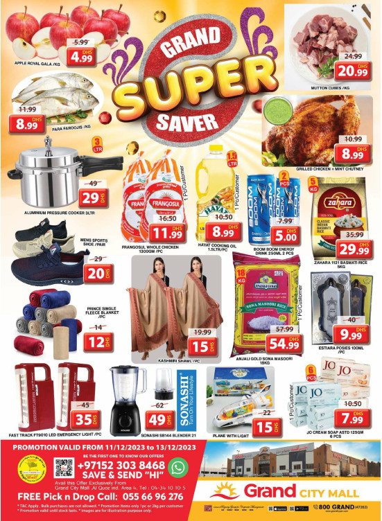 Grand Super Saver - Grand City Mall from Grand Hypermarket until 12th ...