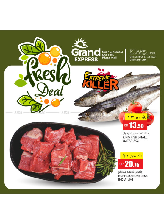 Fresh Deal - Plaza Mall from Grand Hypermarket until 12th December ...